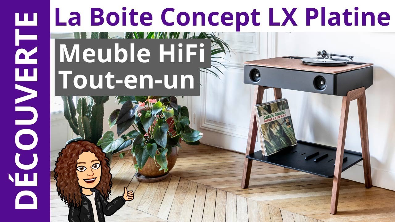 La Boite Concept LX Platine : Présentation de la platine vinyle tout en ...