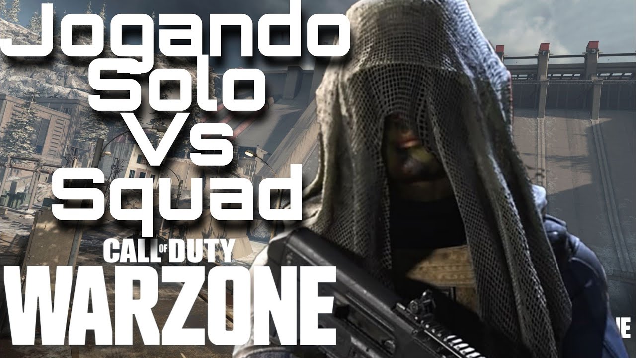 Jogando Solo Vs Squad:Cod Warzone - YouTube