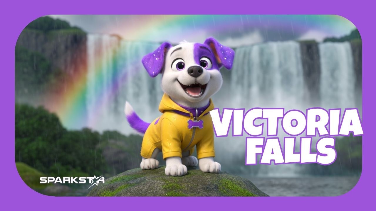 Victoria Falls Sing Along | Kids Song with SparkStar | AWEsome Wonders ...