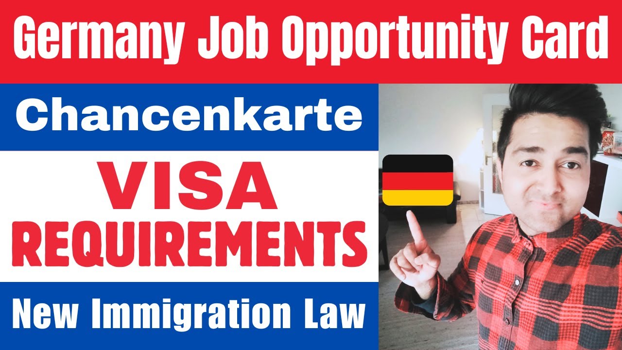 Germany Opportunity Card / Chancenkarte REQUIREMENTS | New Immigration ...