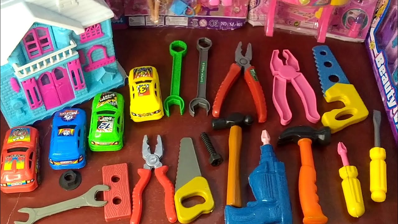 Satisfying with Unboxing Cute hello kitty Showroom Garage setup | 3 ...