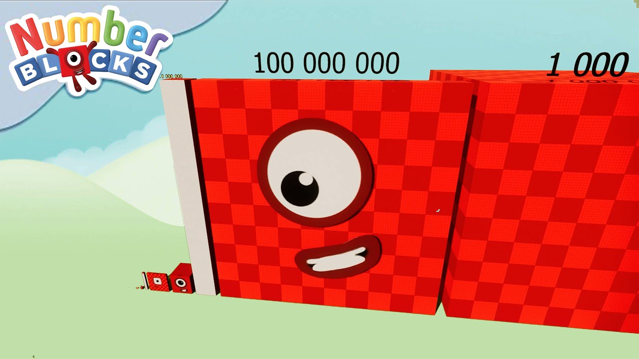 Numberblocks Comparison 0 1 10 100 1000 10000 1000 000 Numberblocks Numberblocks Comparison 0 1 10 100 1000 10000 1000 000 Numberblocks