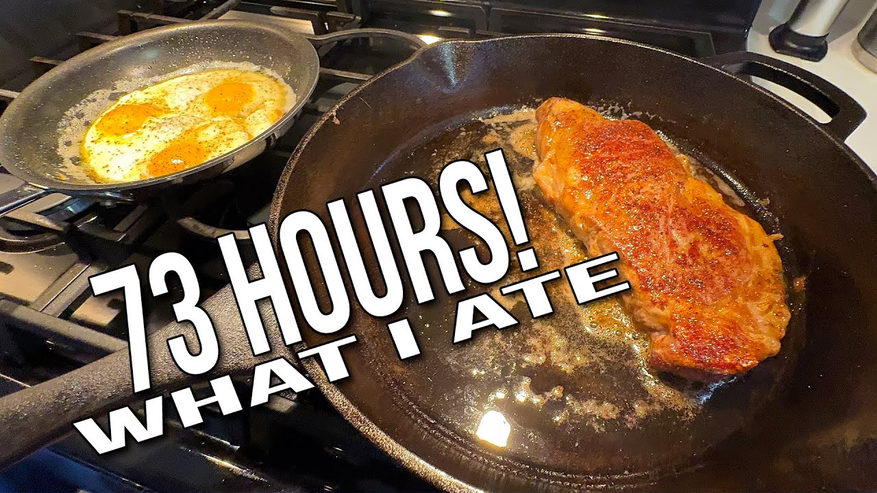What I'm Eating to Break a 73 Hour Fast - YouTube
