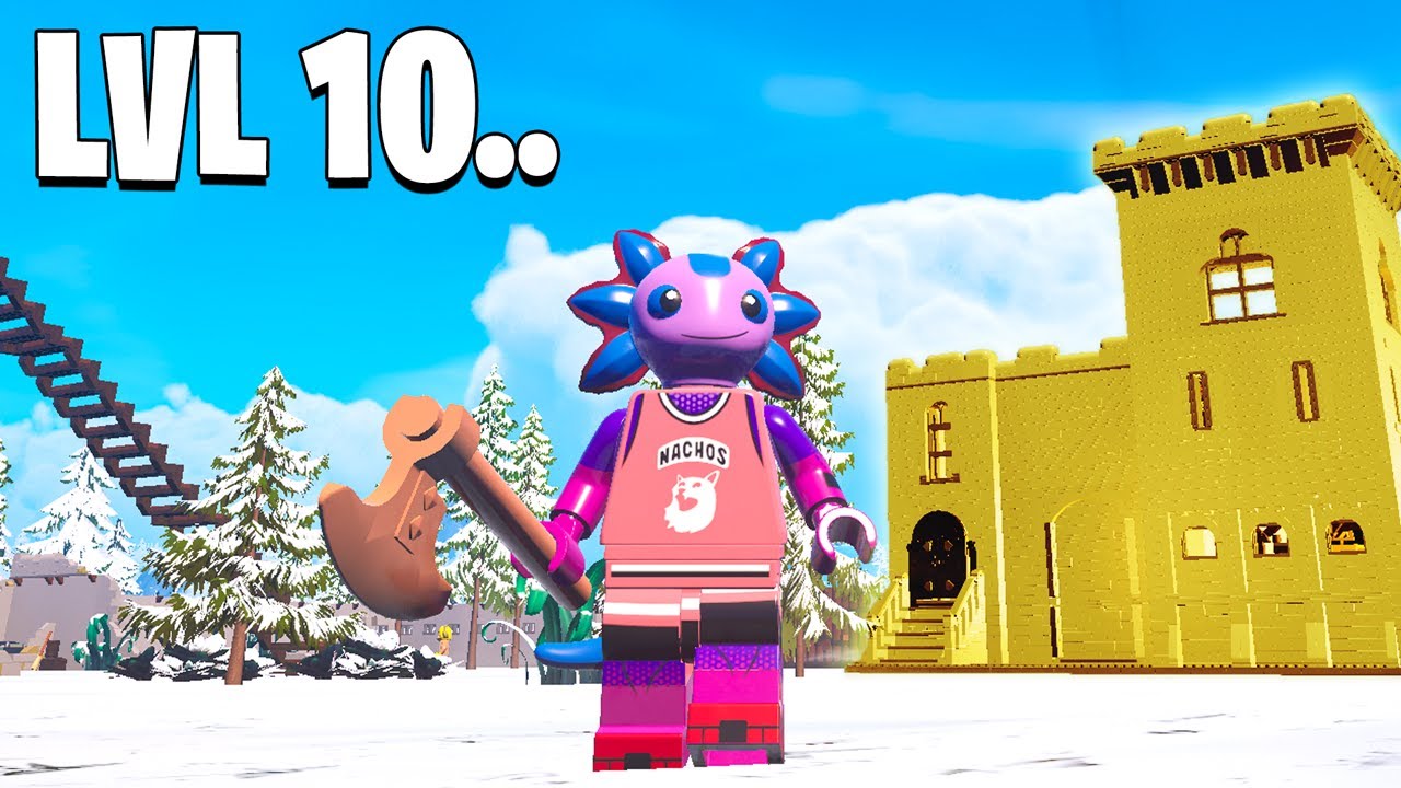 I Built a Snow CASTLE! - Level 10 Snow Village - YouTube