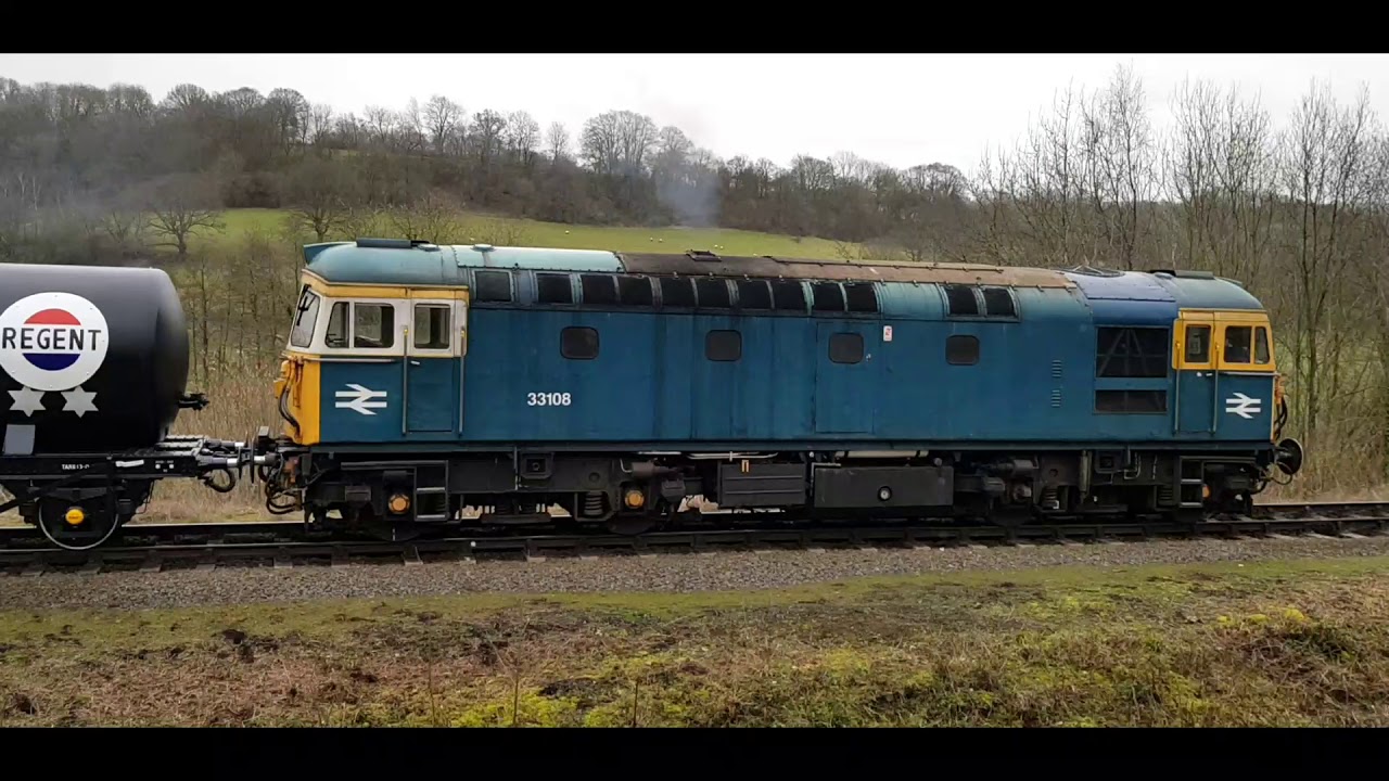 Class 33 Diesel Freight Locomotive | Severn Valley Railway - YouTube