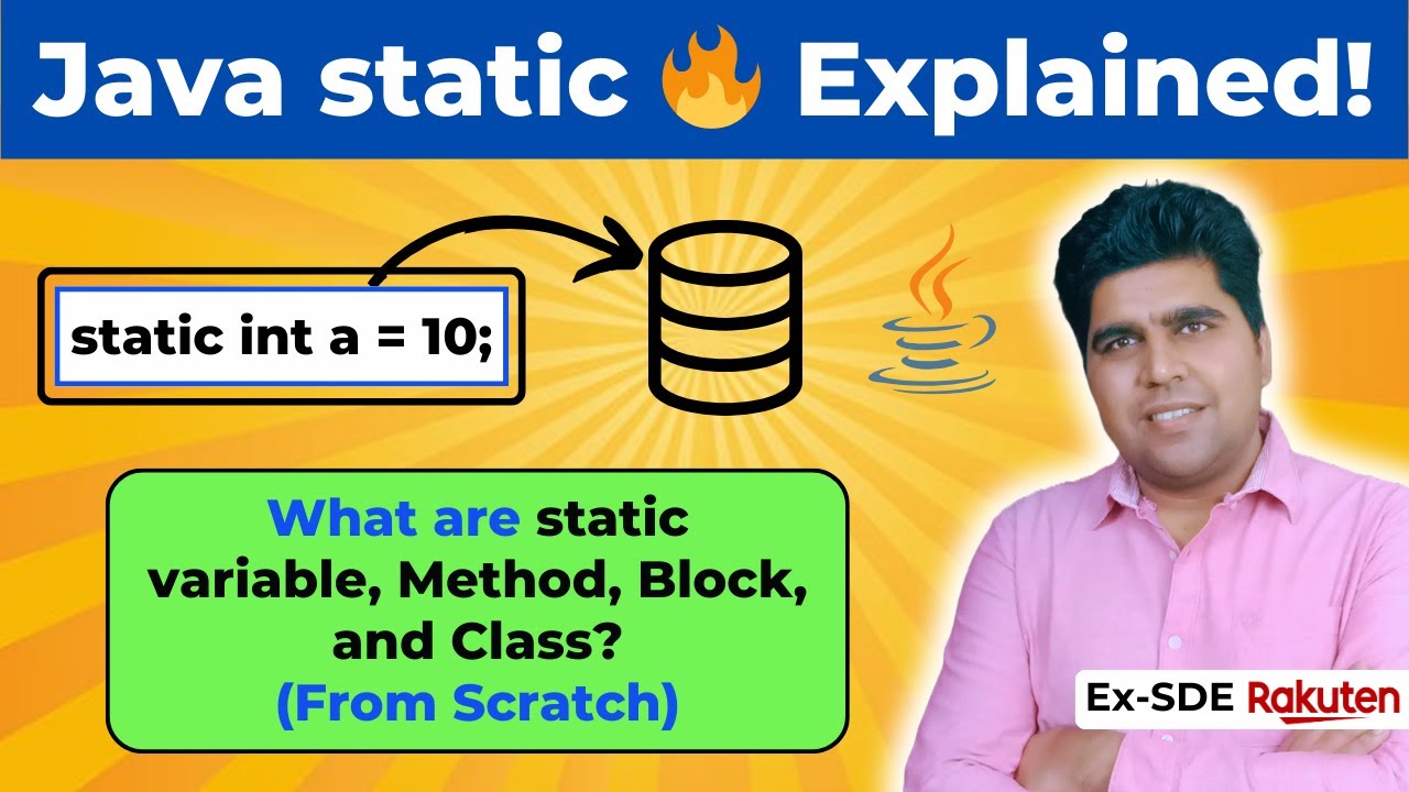 Learn Static Keyword In Java Static Variable Method Block And Class 7057