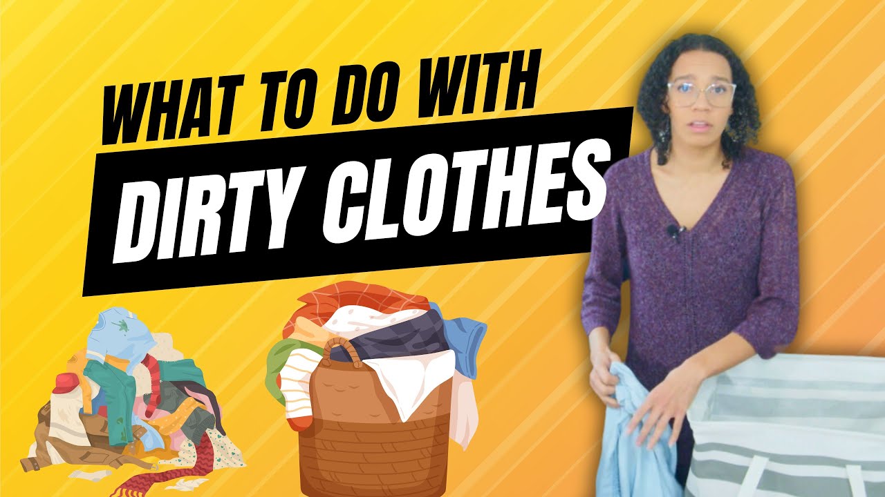 What to Do With Dirty Clothes for Kids - YouTube