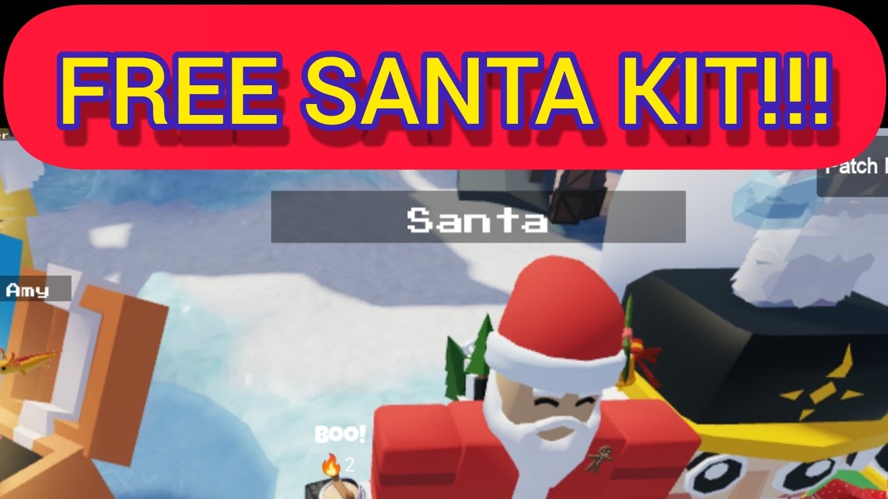 FREE SANTA KIT IN ROBLOX BEDWARS SEASON 3!!! - YouTube