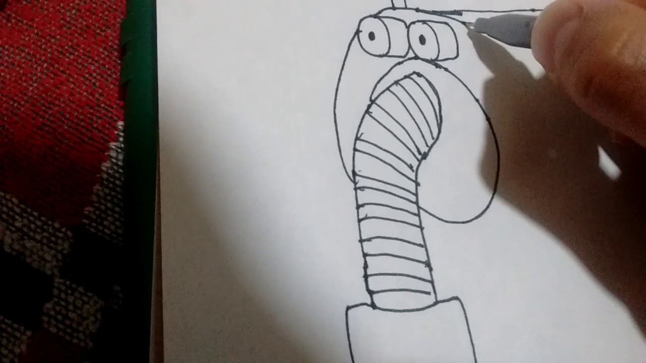 Cómo dibujar a noo noo de slendytubbies /how to draw noo noo from ...