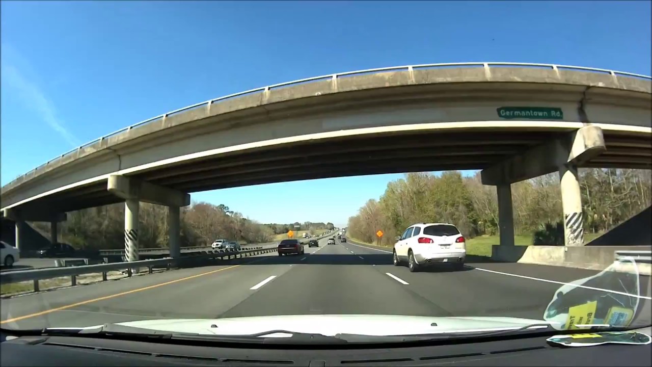 I-75 Exit 350 to 399 Ocala to Alachua FL - YouTube