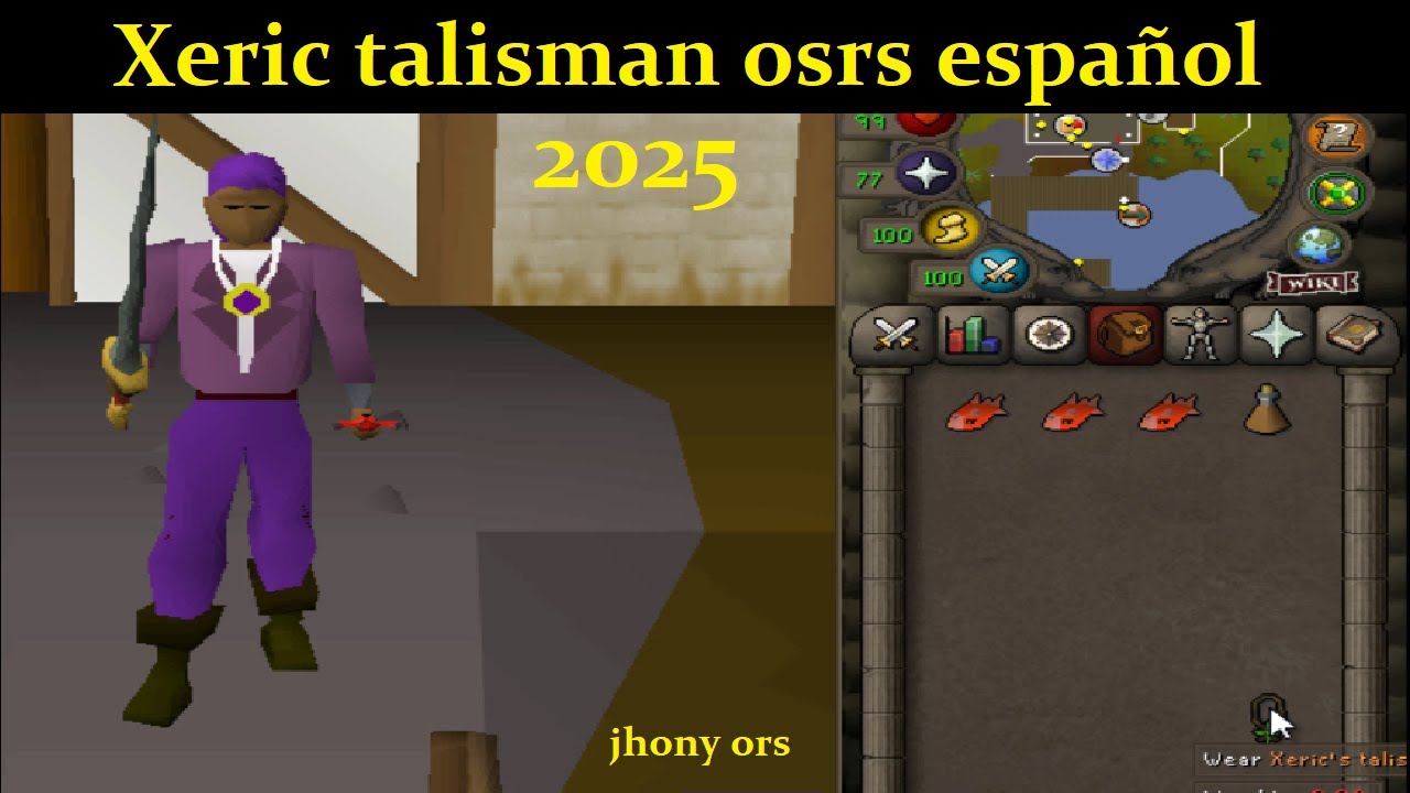Como tener el Xeric Talisman osrs español 2025 - YouTube