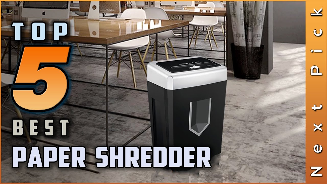 Top 5 Best Paper Shredder Review in 2024 - YouTube