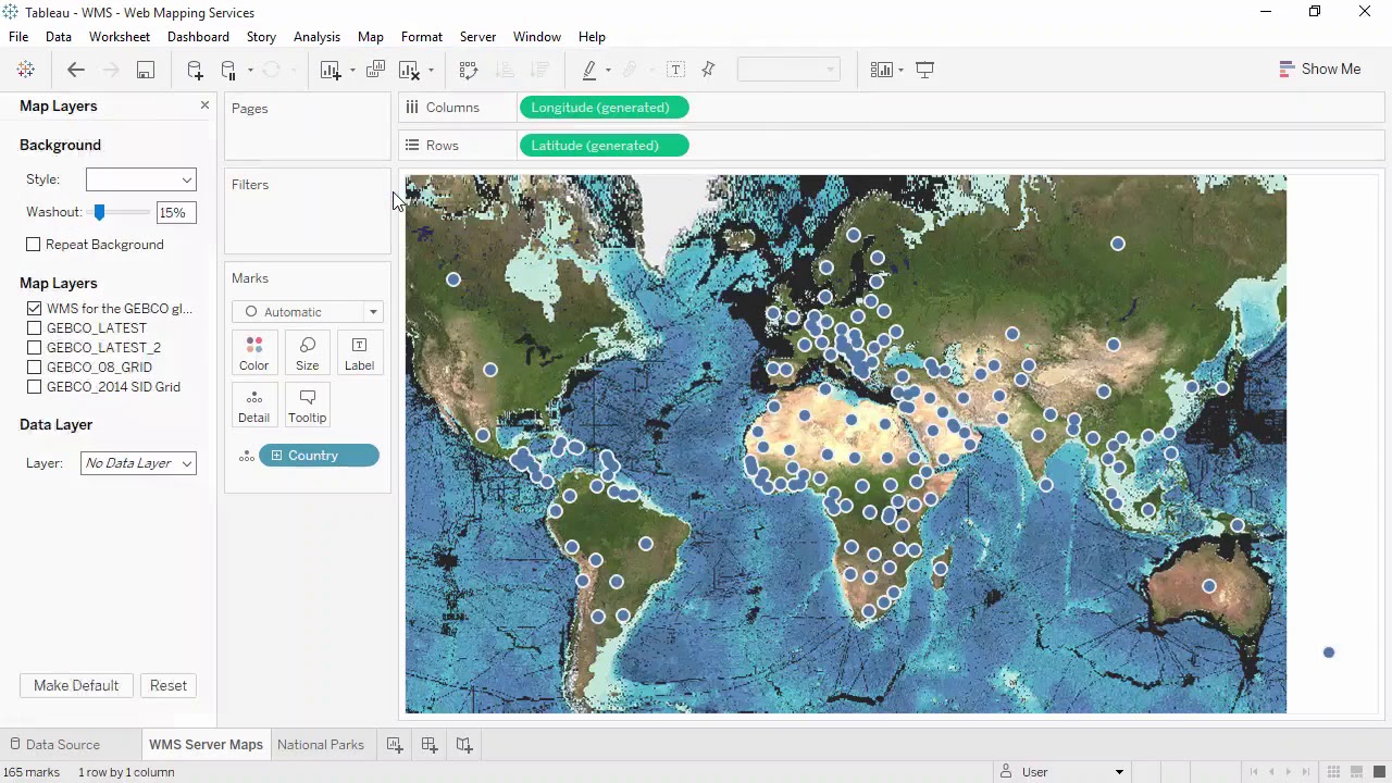 [비아이씨엔에스] 태블로 05.매핑 [08. WMS Web Mapping Services] - YouTube