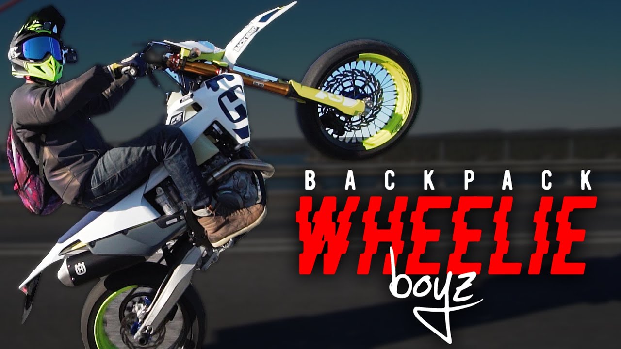 15 MINUTES OF SLOW MOTION WHEELIES | SUPERMOTO - YouTube