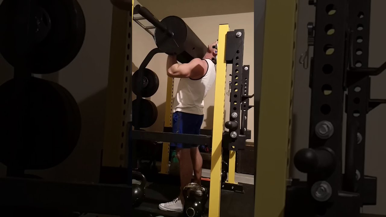 Titan Fitness 12 inch rackable strongman log review - YouTube