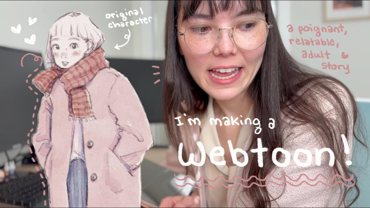 I'm Making a Webtoon Cozy intro to my story and comic-making process ...