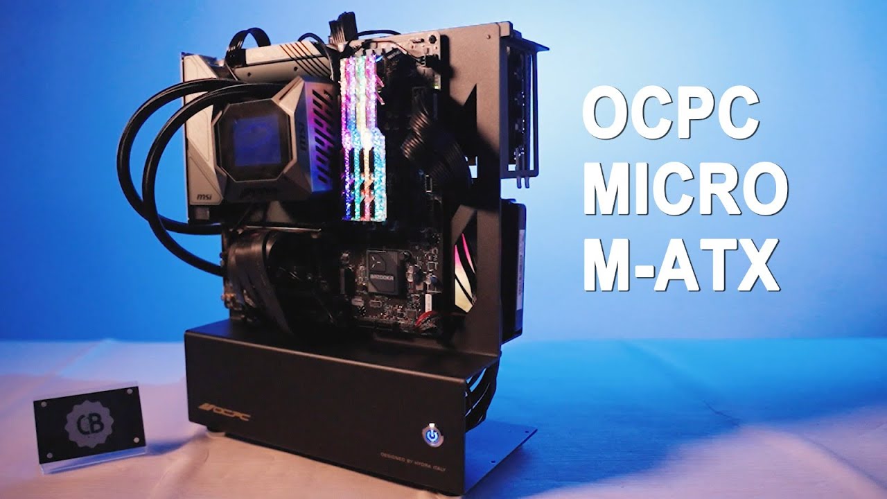 [和你砌] OCPC MICRO M-ATX - BLACK OPEN CASE x MSI 主題 | Compute.b 砌機師 | i7 ...