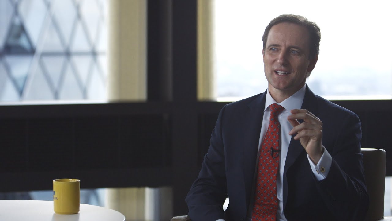 Aviva 2014 half year results interview with Group CEO Mark Wilson - YouTube