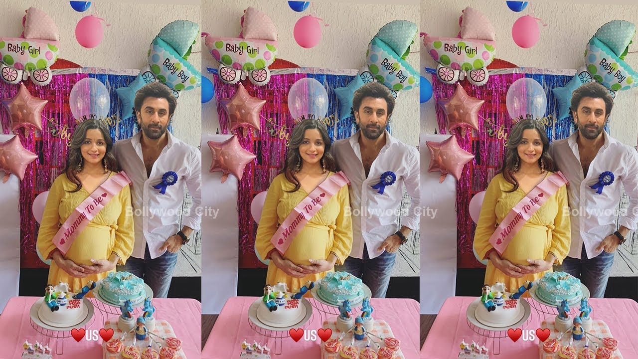Alia Bhatt Grand Baby Shower and Godh Bharai Ceremony with Ranbir ...