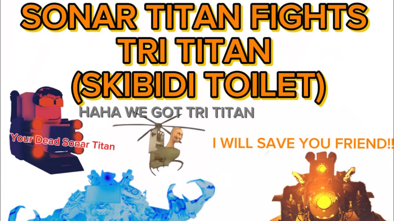 Tri Titan Fights Sonar Titan (Skibidi Toilet) #skibiditoilet - YouTube