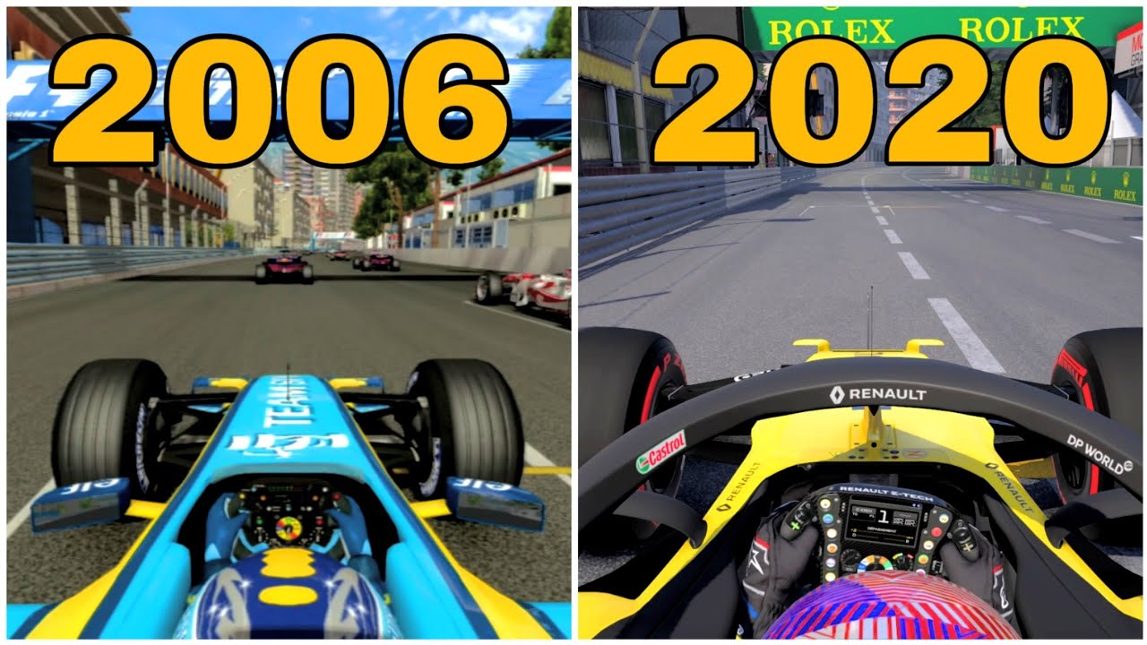 Evolution of Renault / Lotus in F1 Games (2006-2020) - YouTube