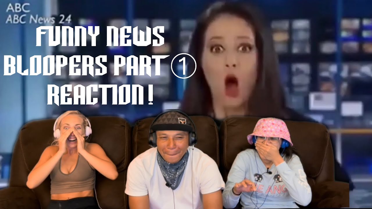 Funny News Bloopers Part 1 - YouTube