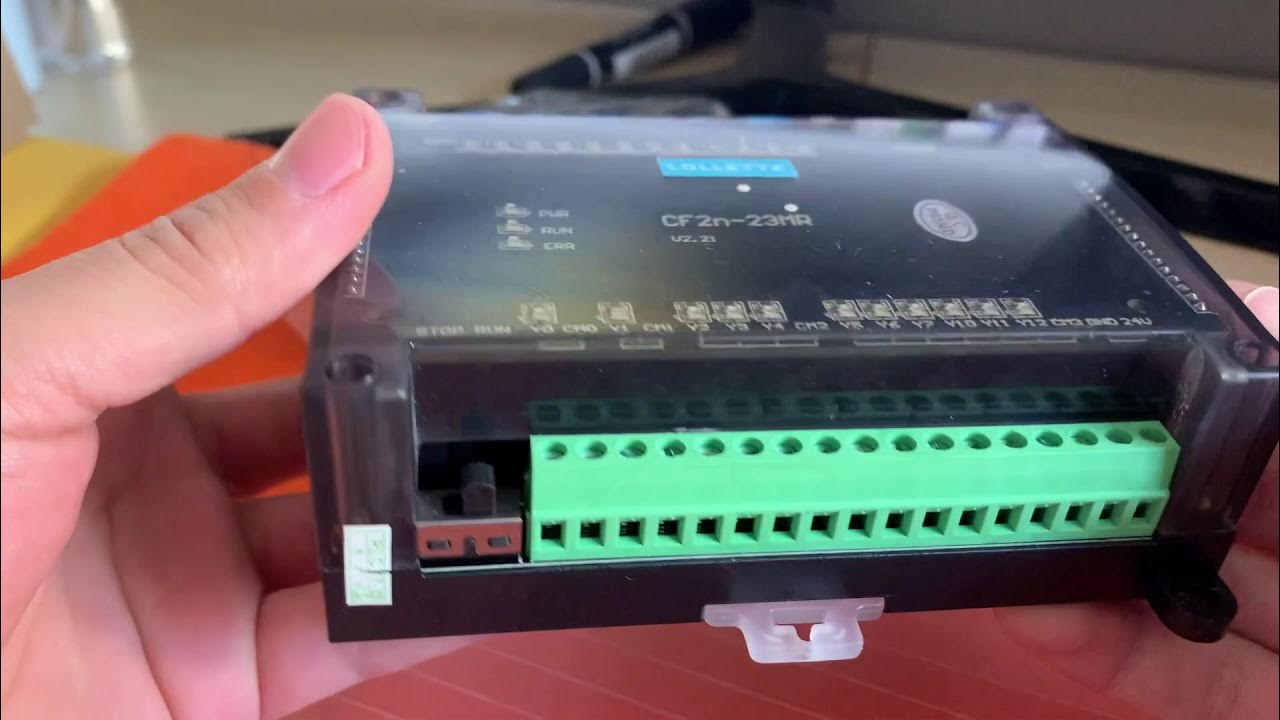 CF2n-23MR programmable logic controller - YouTube