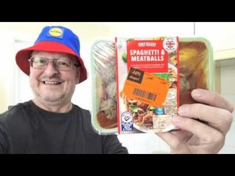 Lidl Chef Select Spaghetti & Meatballs ~ Microwave Meal ~ Food Review ...