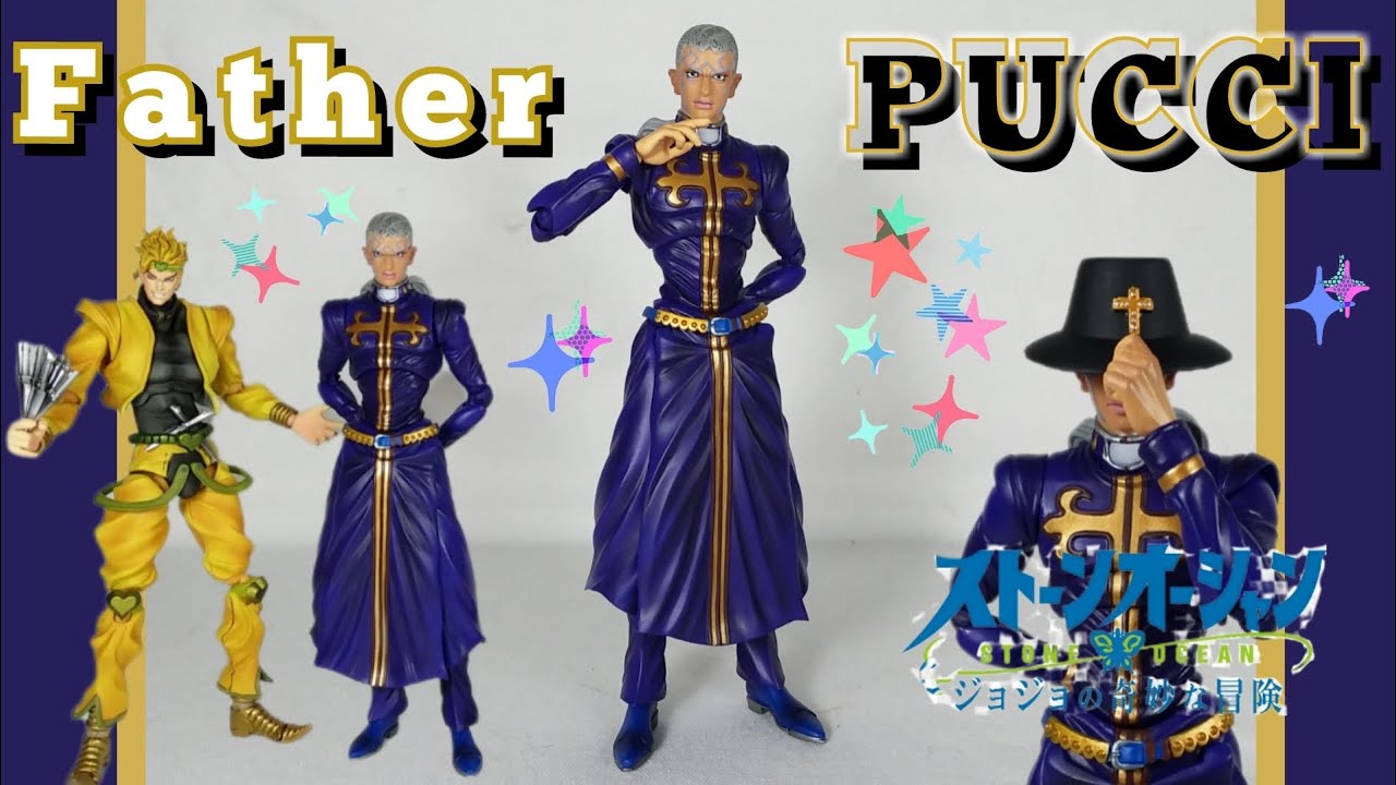 Medicos Super Action Statue Enrico Pucci Review! Jojos Bizarre ...