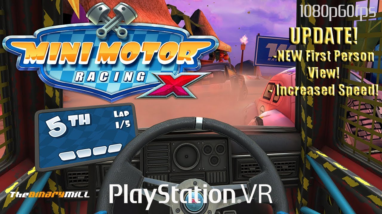 Mini Motor Racing X PSVR | Move Controllers | Update (1080p60fps) - YouTube