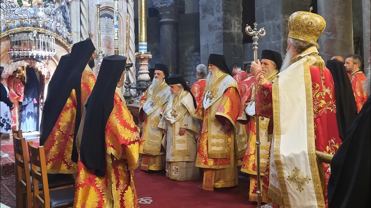 Πεντηκοστήν Εορτάζομεν και Πνεύματος Επιδημία. Ιεροσόλυμα 2023. - YouTube