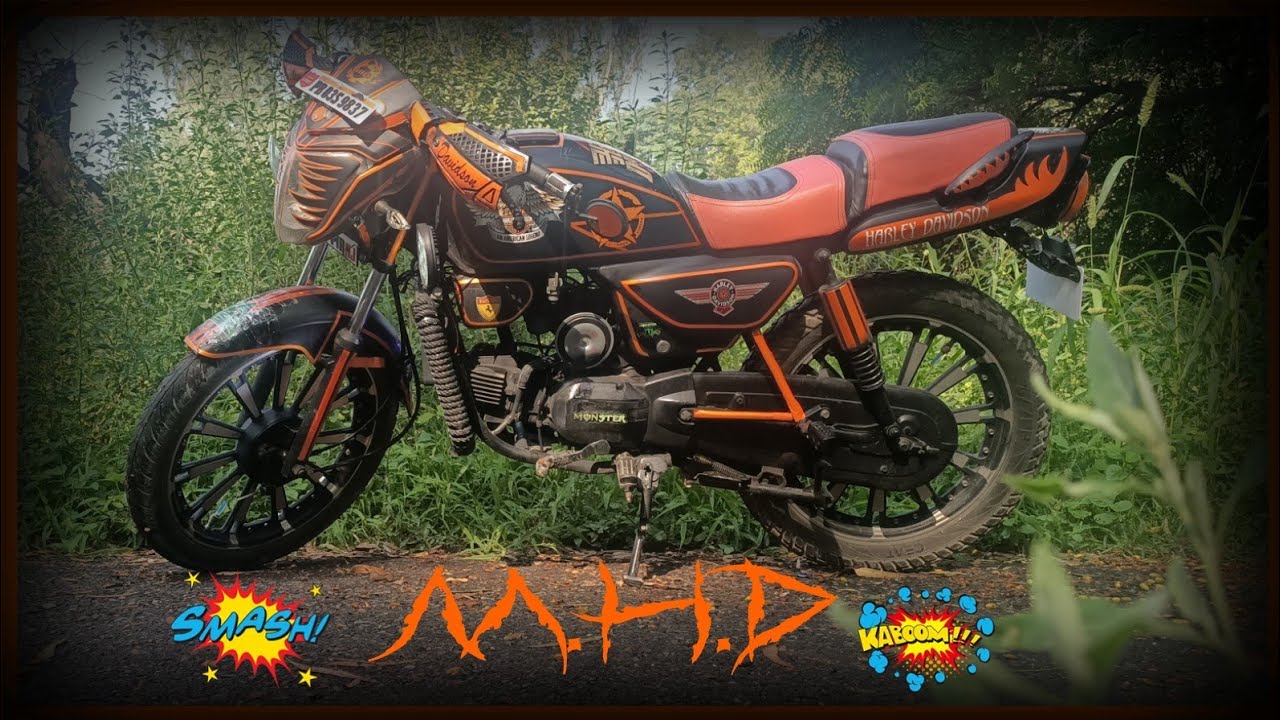 Modified Super Bike.. New Modifications in my M.H.D. Silencer Change ...