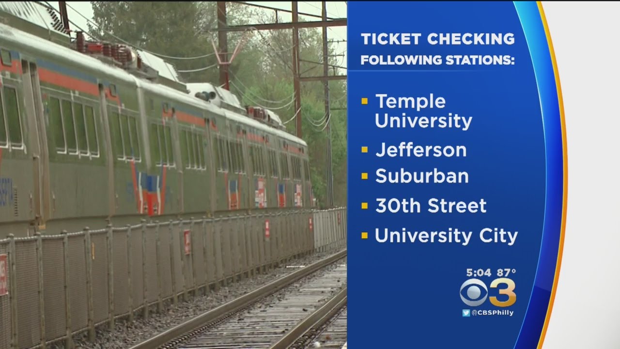 SEPTA Checking Tickets Again At Several Stations - YouTube