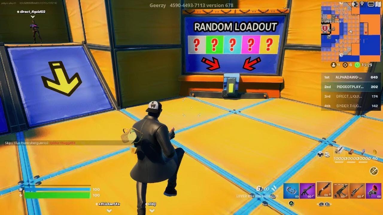 How did I mess this up Fortnite random Guns challenge - YouTube