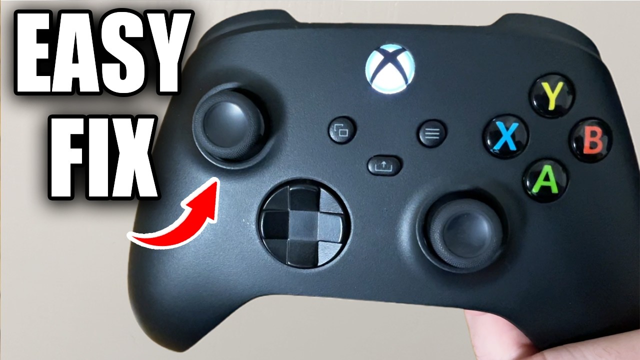How To Fix Xbox Controller Analog Stick Drift - Easy Guide - YouTube