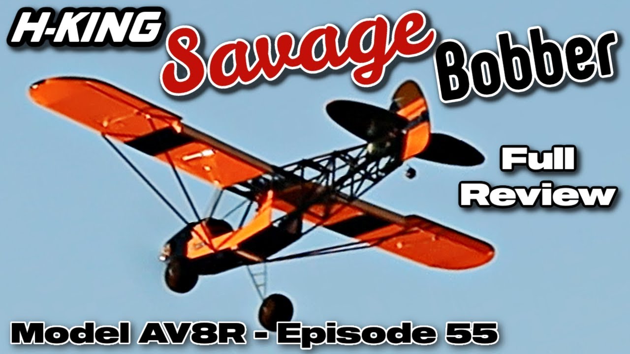 H-King (ARF) Savage Bobber Compact STOL Airplane (1000mm) - Model AV8R ...