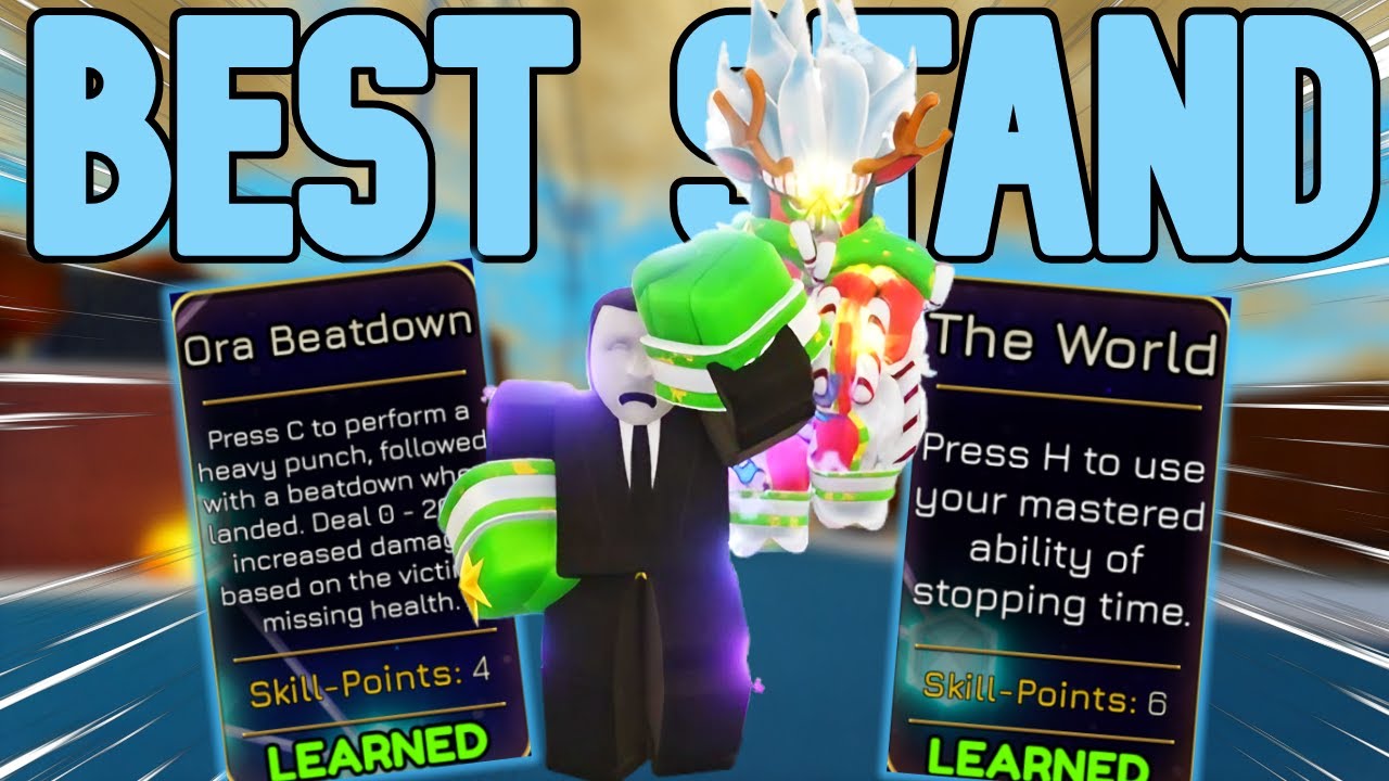 [YBA] Buffed SPTW is the BEST Stand - YouTube