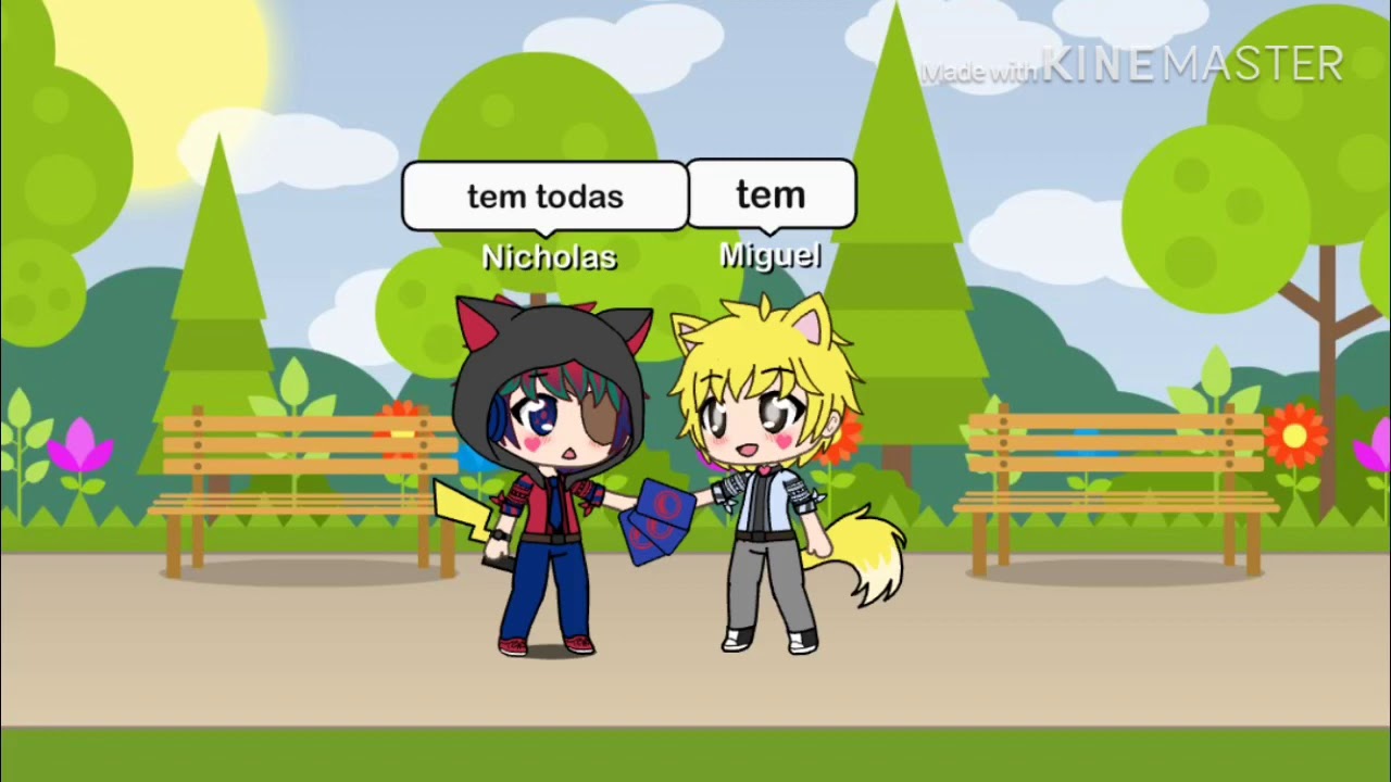1ª animação (ft nick gacha) - YouTube