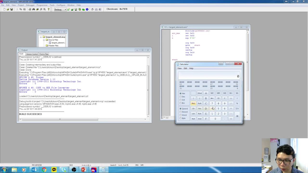 Find Largest Element In File Registers Using Assembly Language On Pic18 0577
