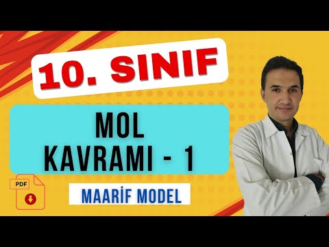 3. KİMYA 10. SINIF | MOL KAVRAMI - 1 | ERSEN ELGÜN #mol #molkavrami  #mol10sinif
