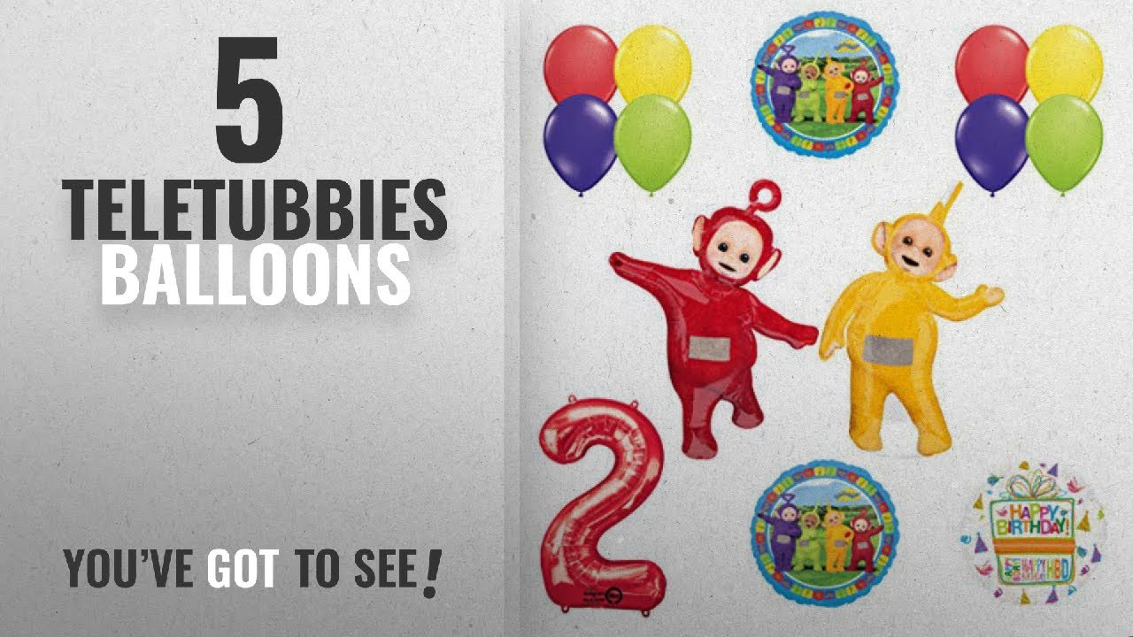 Top 10 Teletubbies Balloons [2018]: Teletubbies 2nd birthday LAA-LAA ...