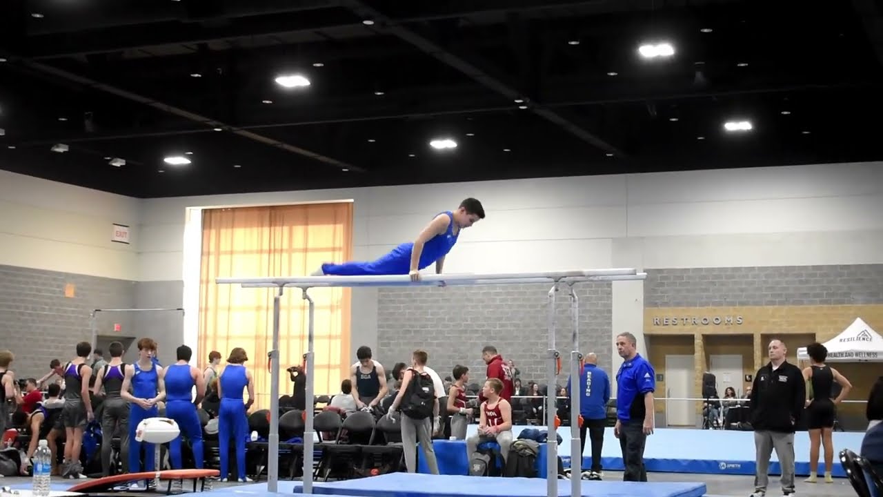 Ryan Bay State Invitational Men's Gymnastics Level 7 2023 - YouTube