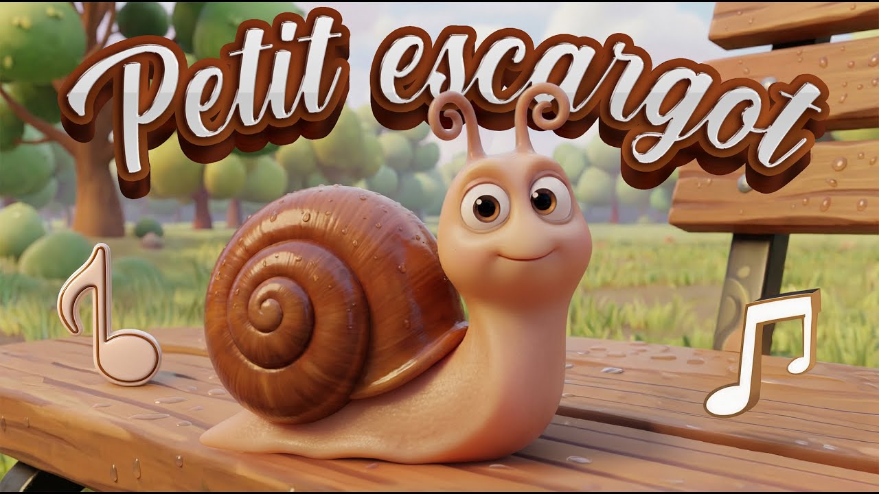 Petit Escargot Dans Sa Maisonette 🐌 | Karaoké & Chanson à Chanter pour ...