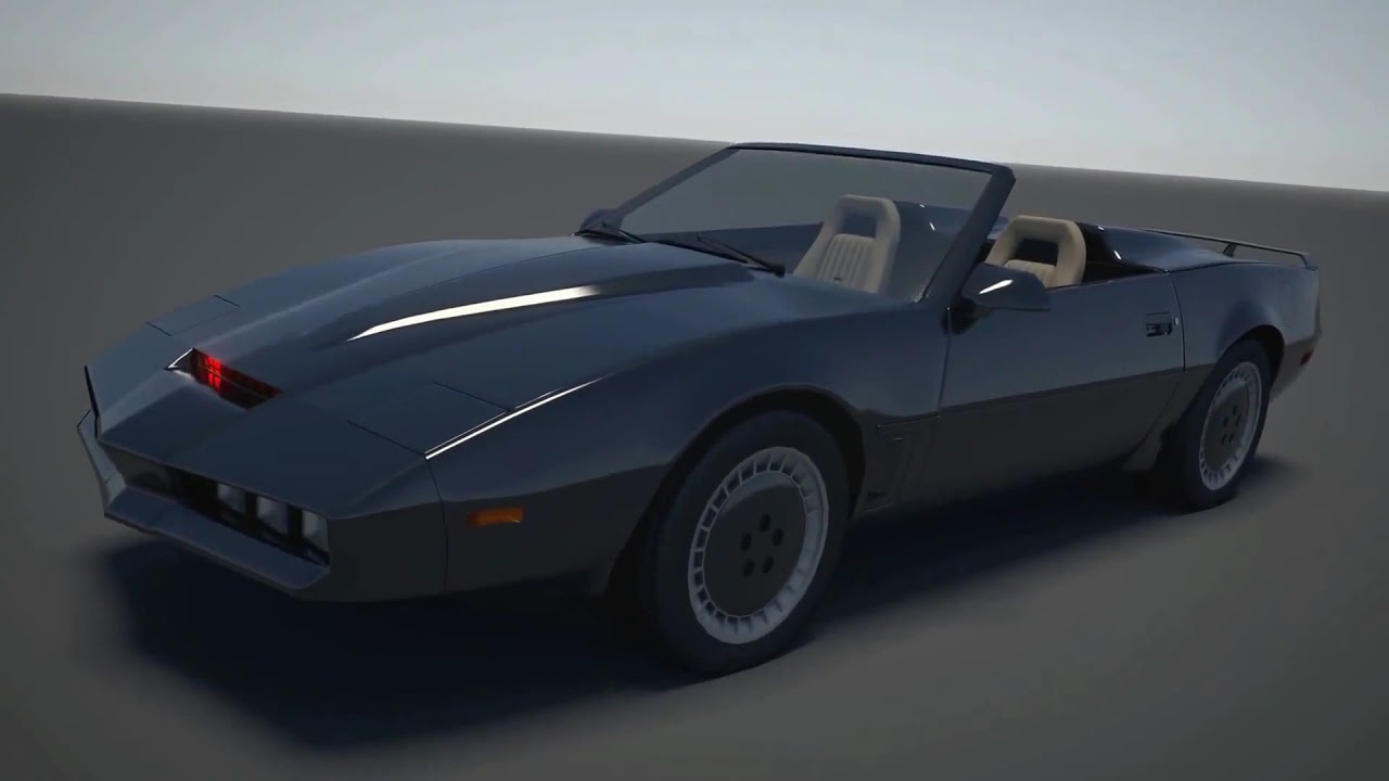 KITT CABRIOLET ANIMATION - YouTube