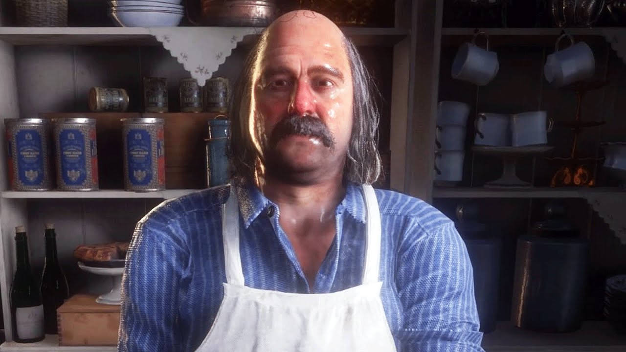 Red Dead Redemption 2 - Simon Pearson Easter Egg - YouTube