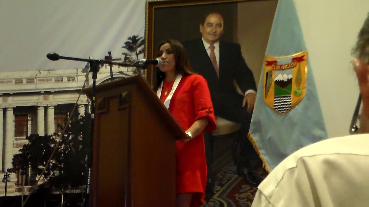 CONGRESISTA ANCASHINA MARIA MELGAREJO PAUCAR. - YouTube