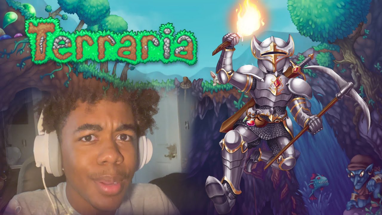 Black Guy Tries Terraria for The First Time - YouTube