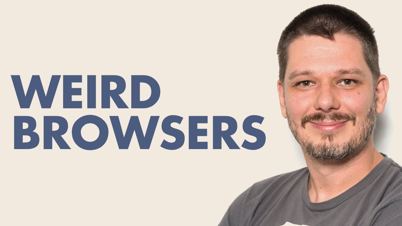 Weird Browsers - Niels Leenheer | March 2016 - YouTube