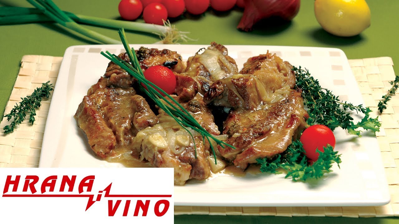 Šnicle u rerni | Hrana i Vino SR - YouTube