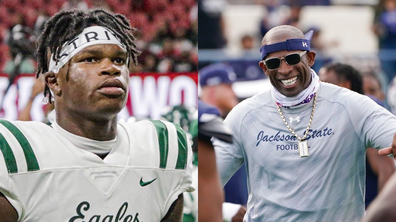 No.1 Recruit Travis Hunter COMMITS To Jackson State University - YouTube